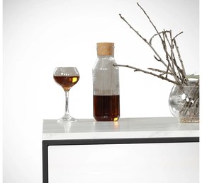 Designový konferenční stolek Oihane 75 cm bílý mramor