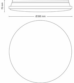 Philips 8720169196117 stropní LED sv.Wincel 1x 24W 2500lm