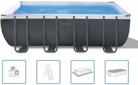 Intex Ultra XTR Rectangular Frame Pool Bazén 549 x 274 x 132 cm s filtrací 26356GN