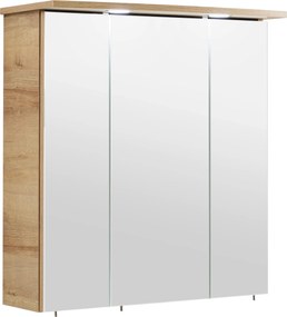 XXXLutz ZRCADLOVÁ SKŘÍŇKA, barvy dubu, 65/72/20 cm Xora - Koupelnové série - 001977016406