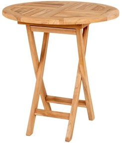 OnaDnes -20% Nordic Living Teakový zahradní bistro stolek Koby 70 cm