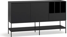 Černá komoda 166x98x45 cm Platt – Teulat