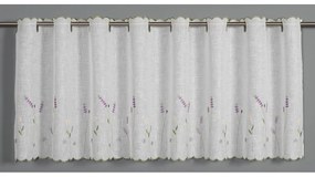 Bílá záclona 135x45 cm Lavender – Sehlbach