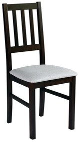 Drewmix jídelní sestava DX 42 odstín dřeva (židle + nohy stolu) grandson, odstín lamina (deska stolu) wotan, potahový materiál látka