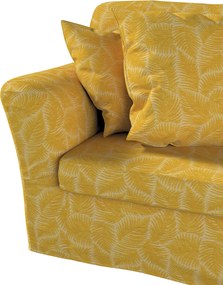 Potah na pohovku IKEA  Tomelilla 2-místná nerozkládací barva žlutá látka pletený vzor, vzorované