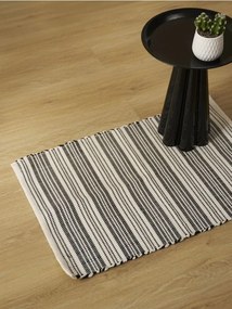 Sinsay - Pruhovaný koberec - černá