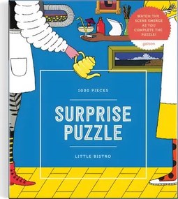 GALISON Surprise puzzle Malé bistro / 1000 dílků