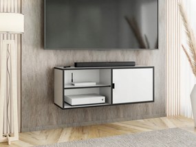 TV skříňka LUNO 2 otevřená TV skříňka bílý
