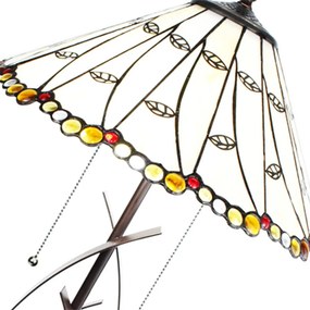 Stolní lampa Tiffany Onea - Ø 41*68 cm E27/max 2*60W