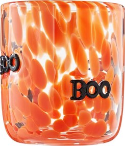 HALLOWEEN Sklenice "Boo Boo" 330 ml - oranžová