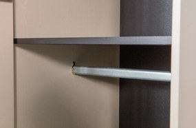 vtwonen Designová skříň DAILY béžová 200x50cm 400493-MAA