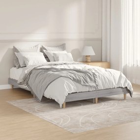 Rám postele šedý sonoma 120 x 190 cm kompozitní dřevo,  832091