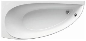 Ravak CT01000000 - Rohová vana AVOCADO 150x75 cm akrylát/bílá
