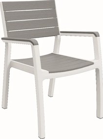 Zahradní židle MORNY ARM | šedá