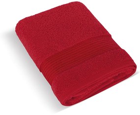 BROTEX Froté ručník 50x100cm proužek 450g červená