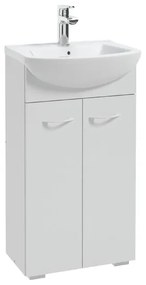 Koupelnová skříňka s umyvadlem Pico Bello (45x79x29 cm, bílá)