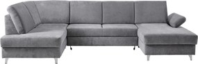 XXXLutz SEDACÍ SOUPRAVA, textil, světle šedá Cantus - Sedací soupravy - 000812005302