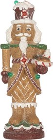 Perníkový LED Louskáček Gingerbread Nutcracker - 13*10*31 cm / 3*AAA