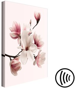 Obraz Vítání jara (1 díl) - Květ magnólie v něžném odstínu
