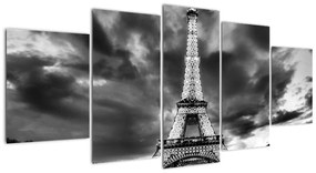 Noční Eiffelova věž - obraz