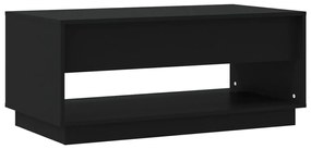Konferenční stolek černý 102,5 x 55 x 44 cm dřevotříska - Default Title