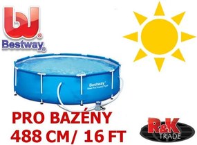 Bestway solární plachta průměr 462 cm na bazén s konstrukcí 488 cm 58253
