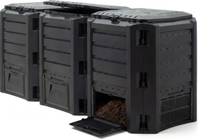 Zahradní kompostér Grace 1200 L černý