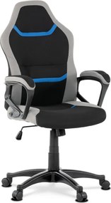 Dětská otočná židle černá KA-L611 BLUE