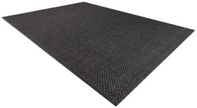 Šňůrkový koberec SIZAL TIMO 0000 černý