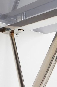 Závěsný pracovní stůl nástěnný se skleněnou deskou 40x120 cm Kullaberg – Jotex