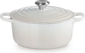Le Creuset Signature Hrnec s poklicí 24 cm bílá