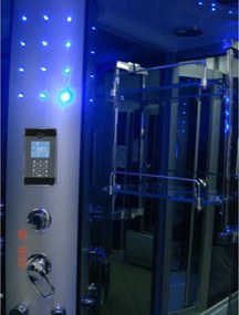 BPS-koupelny Hydromasážní box HYD-Michele 120 L, 120x85 levý bez sauny