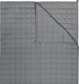 Zátěžová přikrývka antistresová 9 kg Rebel RBA-6014, 150 x 200 cm, šedá