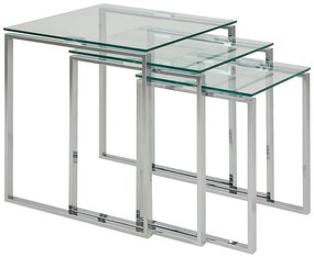 Konferenční stolek clear glass 51092
