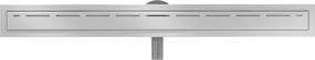 Mexen Flat 360° M03 lineární otočný odtok 90 cm, inox - 1022090-40