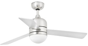 FARO CEBU 33609 40,2“ matný nikl/šedá/černá Reverzní stropní ventilátor