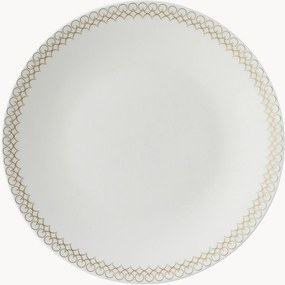 Sada snídaňových talířů z kostního porcelánu Jade, 6 dílů