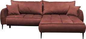 XXXLutz ROHOVÁ SEDAČKA, textil, korály MID.YOU - Sedací soupravy - 001574002803