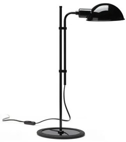 Marset A641-022 Funiculí S, stolní lampa nadčasového designu, 1xE14, černá RAL 9005, 50,3cm