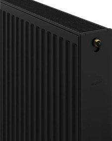 Mexen CV22, panelový radiátor 600 x 800 mm, spodní připojení, 1322 W, černá, W622-060-080-70