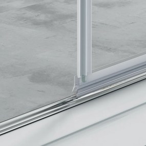 design sprchový kout RAVENA 40 - U-FORM 90-120cm