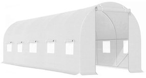 BPS-koupelny Zahradní fóliovník HYD-ZF3-06W, 6x3 m, bílý