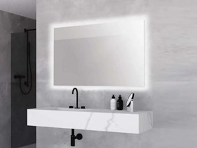 MAXIVA Koupelnové zrcadlo - SP1, 60x65 cm, LED osvětlení
