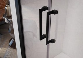 FORTE Sprchové dveře oxi.SLIDE N1FS BARVA rámu - Bílá, Rozměr A - 150 cm, Výplň - Acidato bezpečnostní sklo - 6 mm BSLX206293501