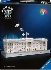 Ravensburger 3D Puzzle Iconics: Buckinghamský palác (Noční edice) / 21