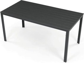 Zahradní sestava AZS-B1656 GREY, polywood, šedá (156 x 78) cm