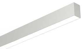 Přisazené lineární svítidlo Dash 40 Ceiling Barva: Stříbrná, Délka: 1131 mm, Teplota chromatičnosti / Stmívání: 4000 Kelvinů / Stmívatelné DALI