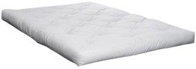 OnaDnes -20% Středně tvrdá bílá futonová matrace Karup Design Coco 90 x 200 cm, tl. 16 cm