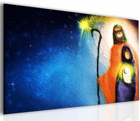 Obraz vánoční reprodukce Velikost (šířka x výška): 100x70 cm
