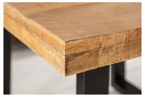 Massive home | Konferenční stolek z mangového dřeva Iron craft 60 cm 39873